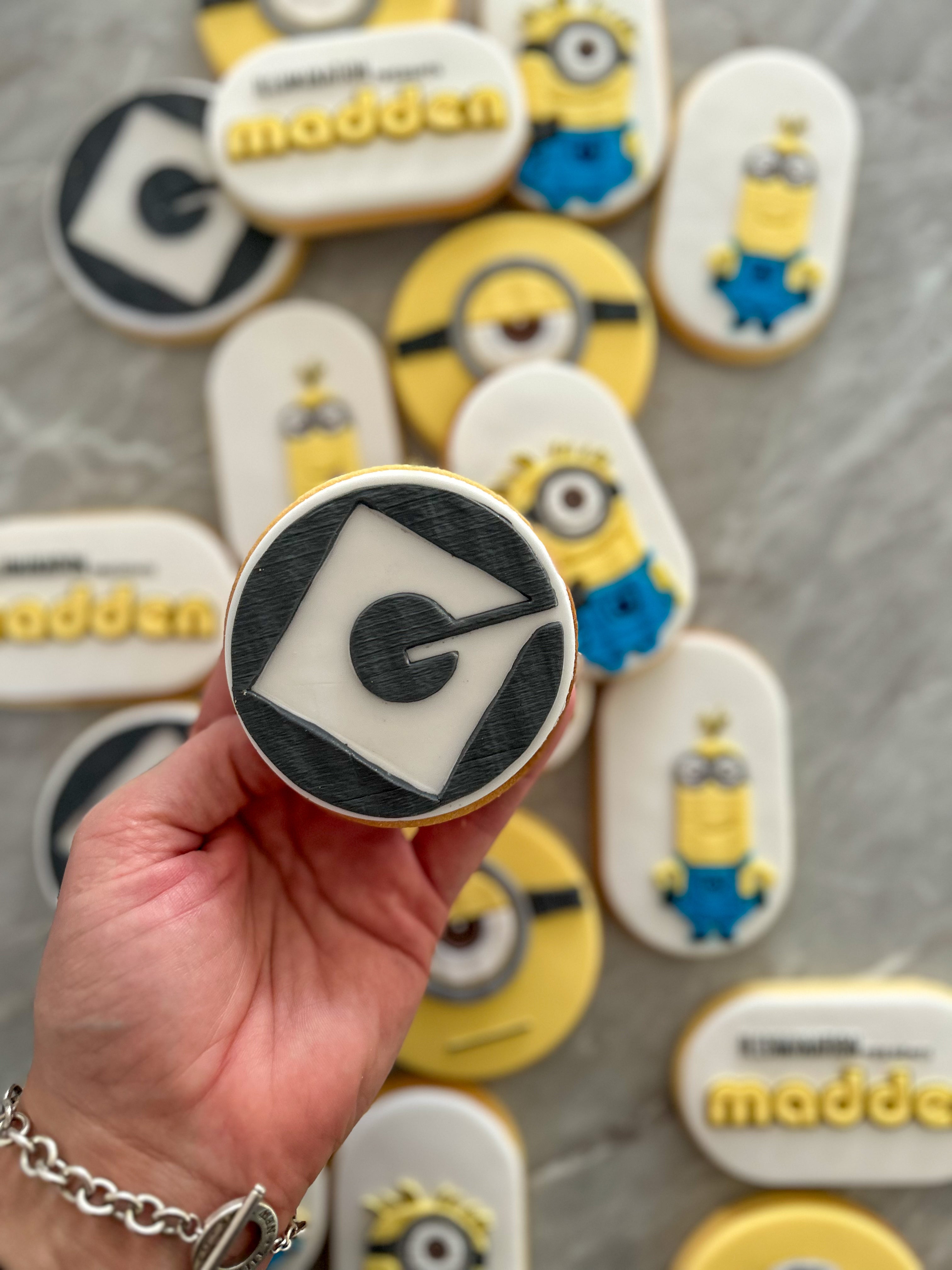 Minions Gru Symbol Debosser – Little Luna Designs Australia