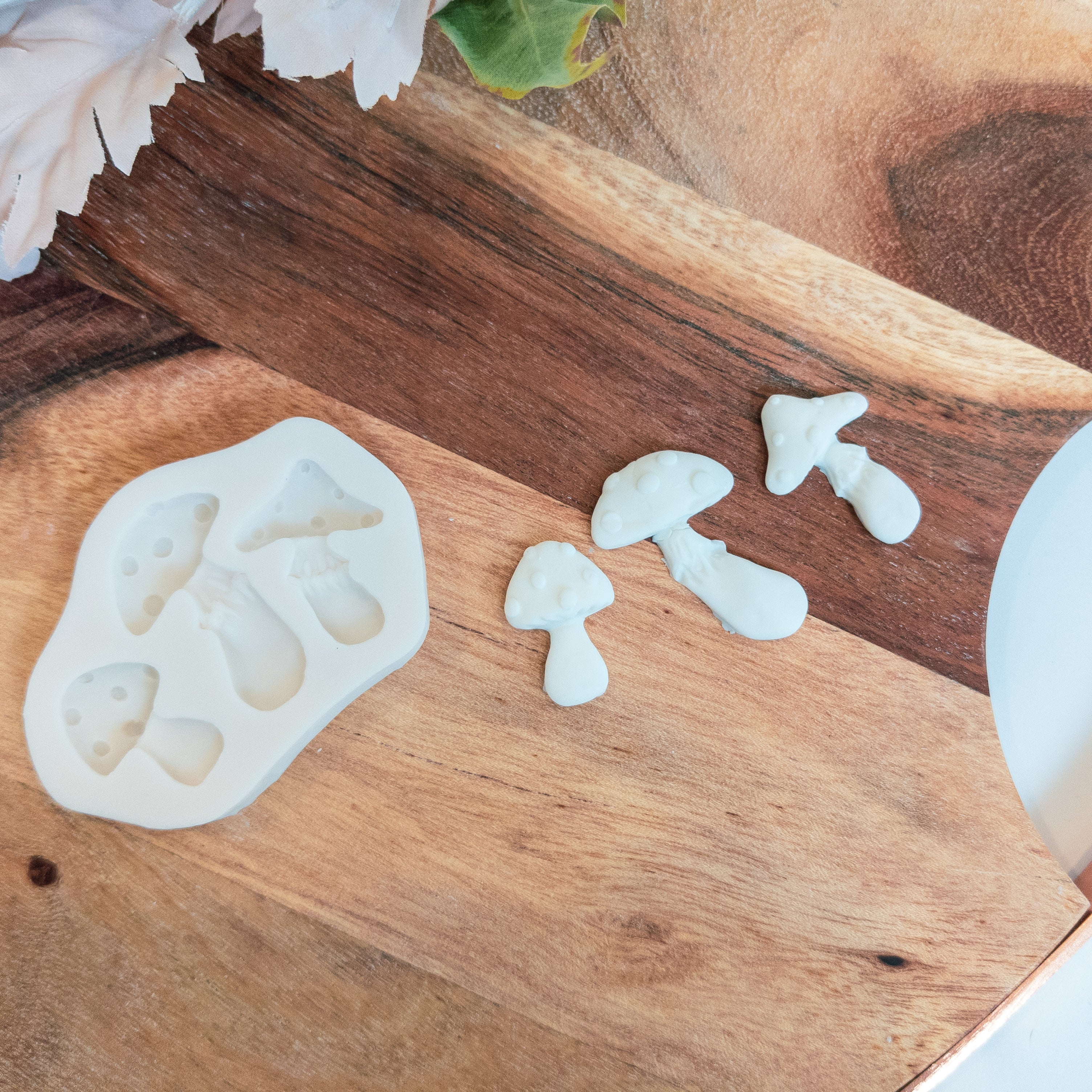 Toadstool Silicone Mould – Little Luna Designs Australia