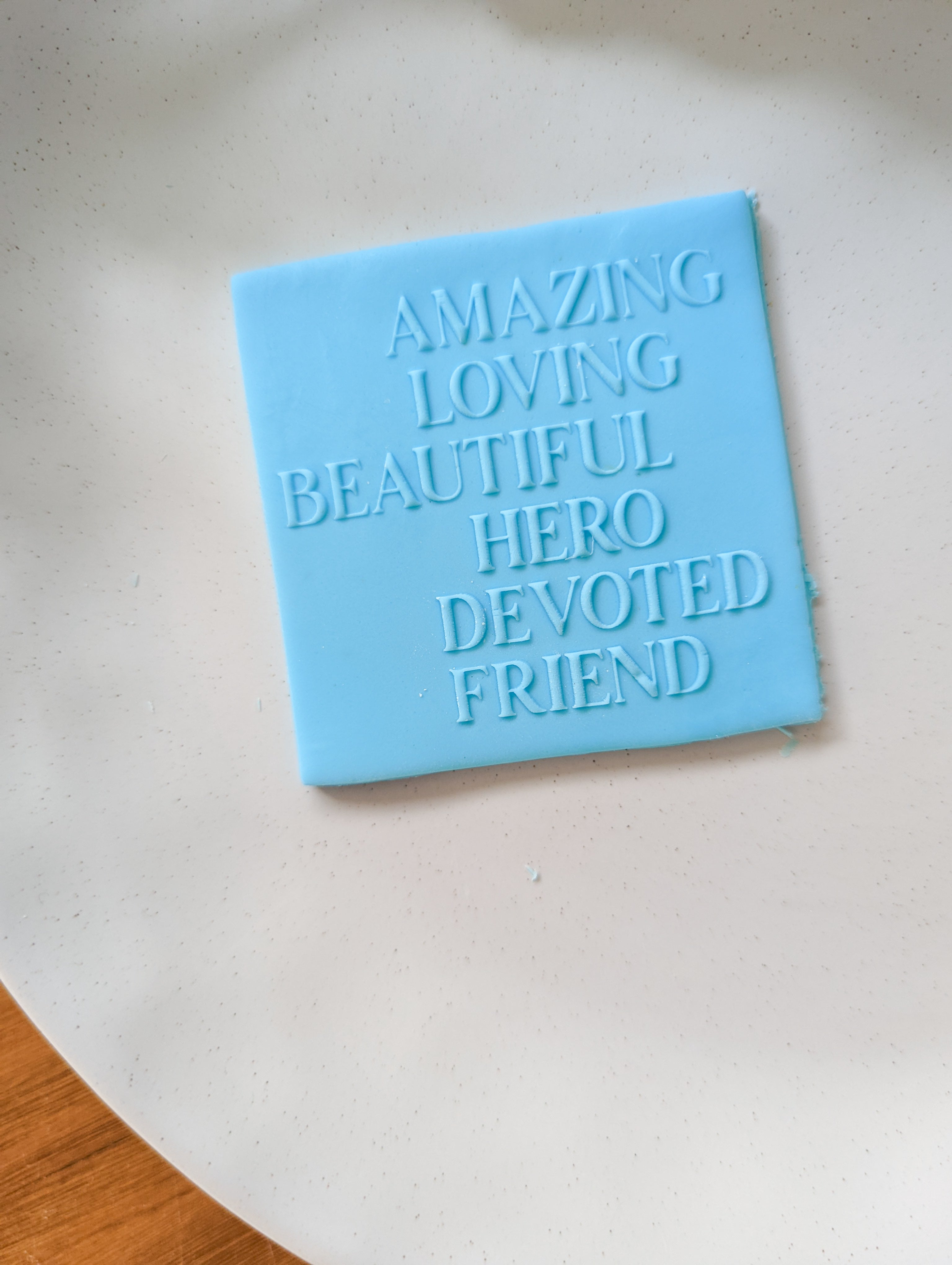 Mother Anogram Fondant debosser – Little Luna Designs Australia