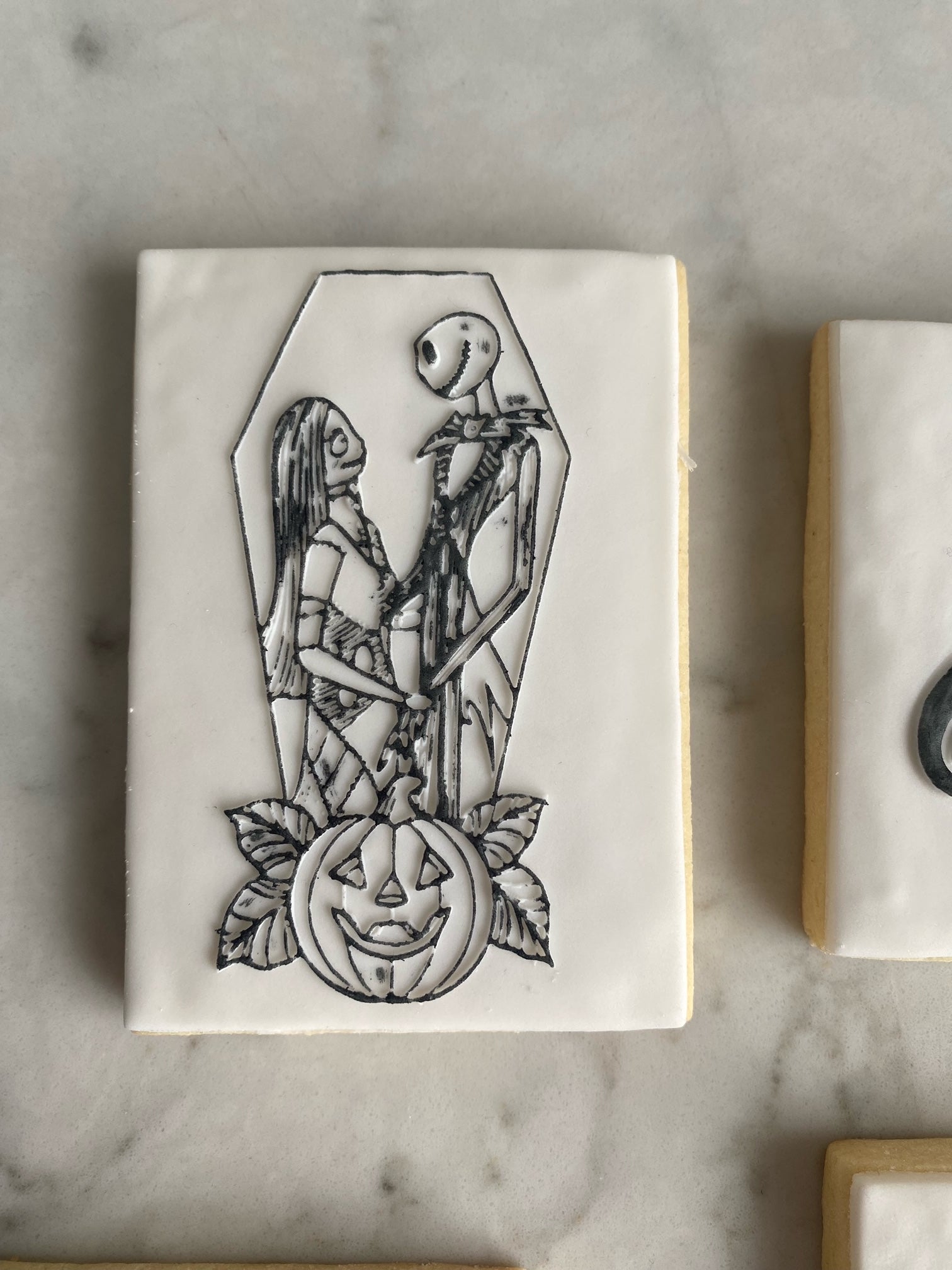 Corpse Bride Casket Fondant debosser – Little Luna Designs Australia