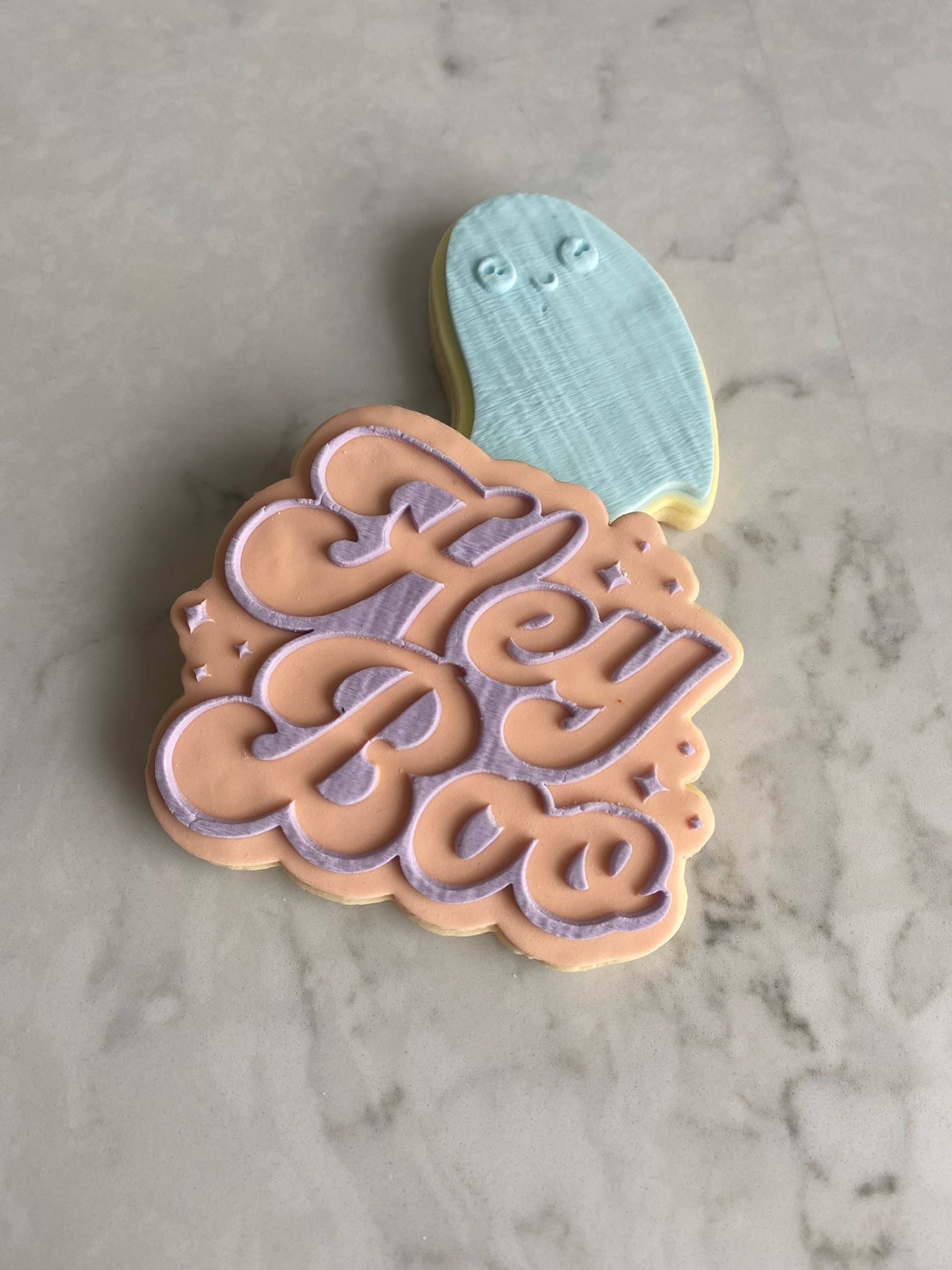 Hey Boo debosser and Cutter – Little Luna Designs Australia